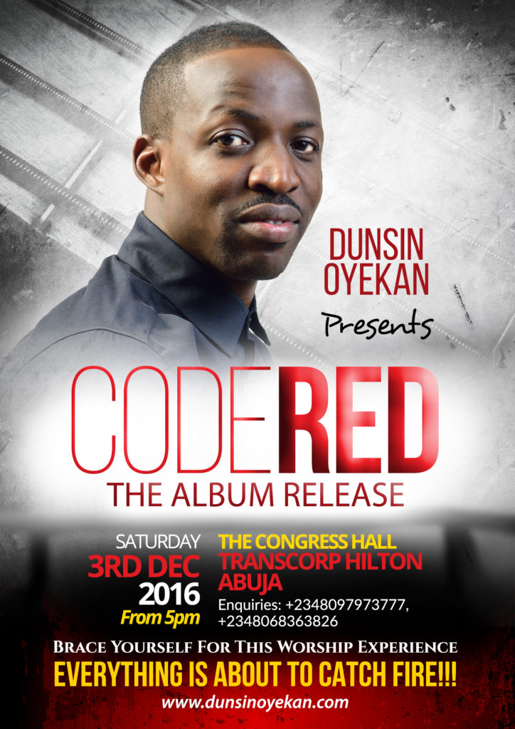 Dunsin Oyekan Presents Code Red;The Album Release - Kingdomboiz